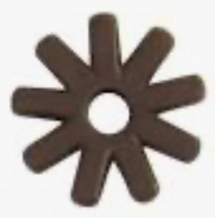 Spur - Replacement Rowel 7/8” - 9 point – K&K Livestock Co.