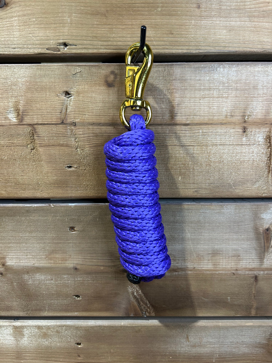 Big D Lead - Purple Nylon Lead w/Bull Snap – K&K Livestock Co.