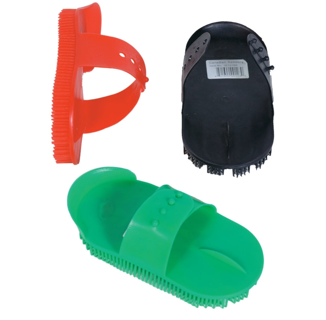 Plastic Curry Comb - Assorted Colours – K&K Livestock Co.