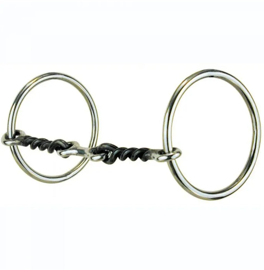 Reinsman Bit - 172 - Medium Loose Ring - Twisted Wire Dog Bone – K&K ...