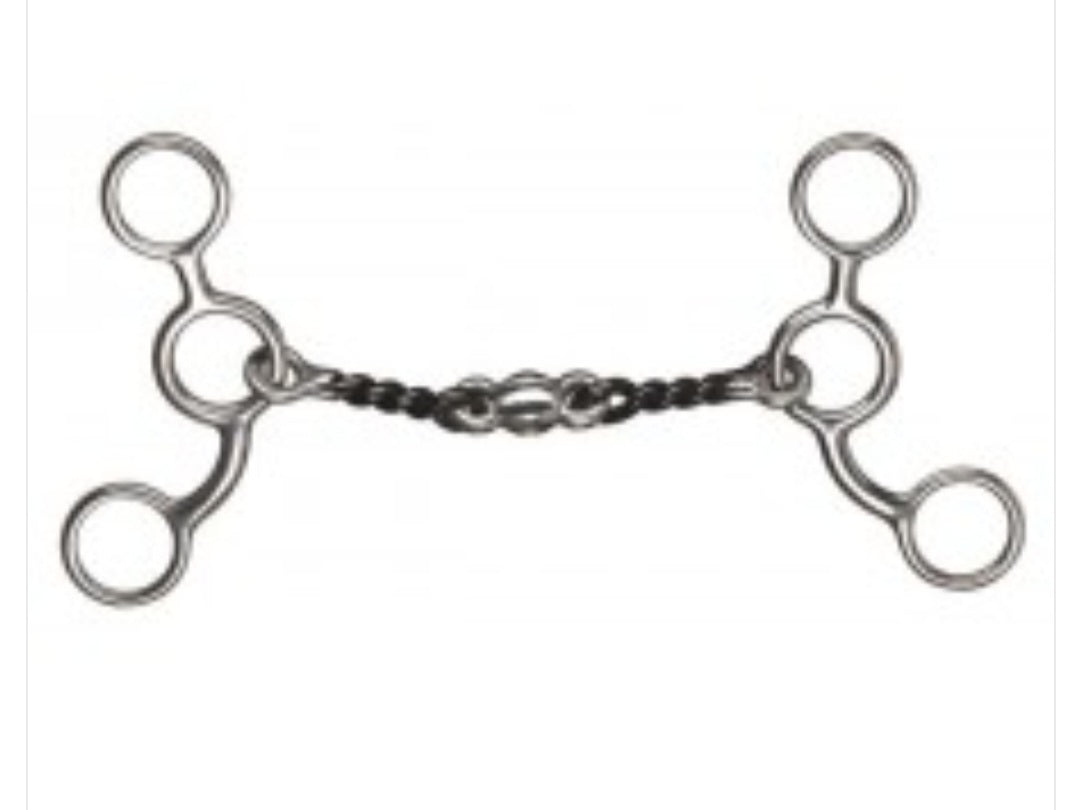 WR - 255446 Junior Cow Horse Twisted Dog Bone Bit – K&K Livestock Co.