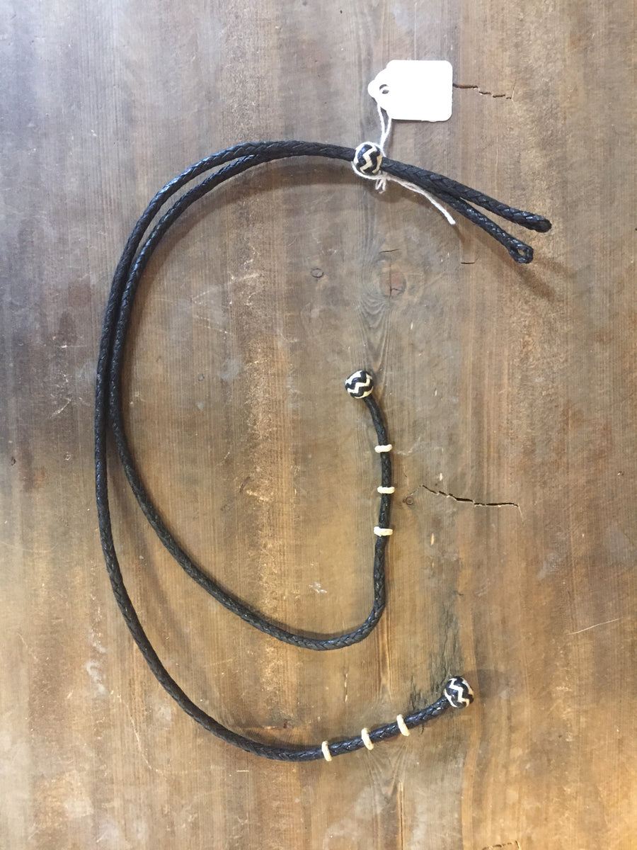Stampede String Black Rawhide – K&K Livestock Co.